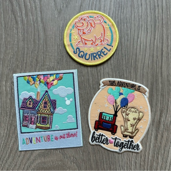 Disney | Accessories | Disney Pixar Up Set Of 3 Adventure Themed ...